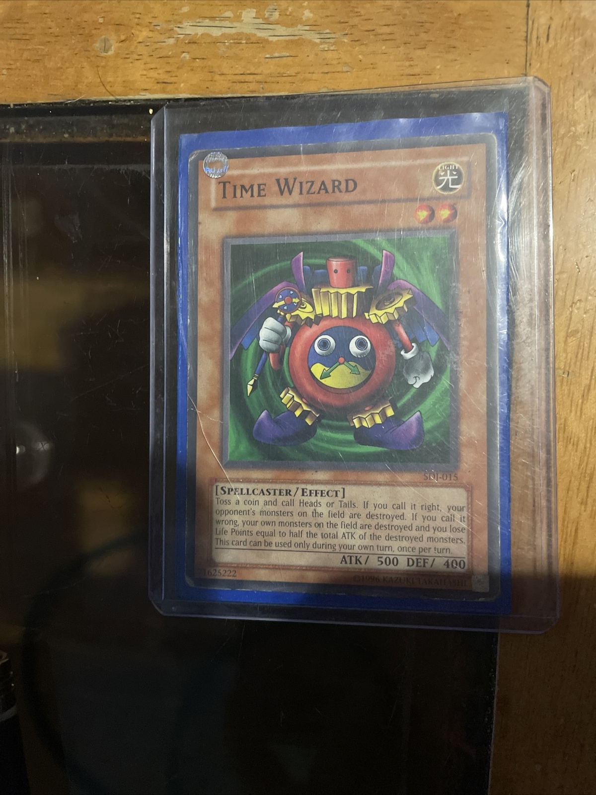 Yugioh! Time Wizard 1st Edition SDJ-015 NM 1996 | eBay