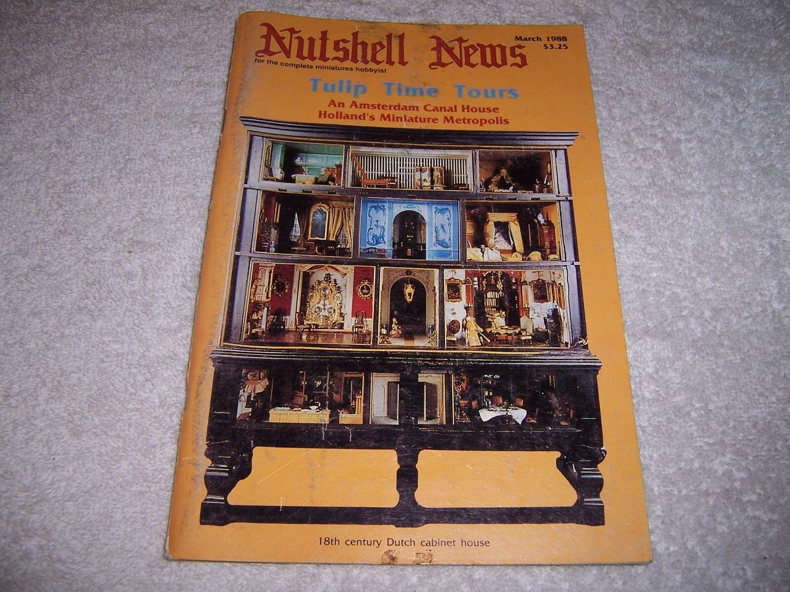 Nutshell News for complete miniatures hobbyist Magazine March 1988 ...