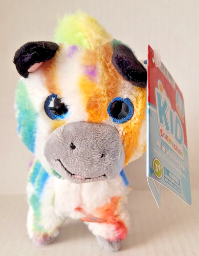KID CONNECTION 6" Mini Walking Zebra with Animal Sounds Plush Stuffed ...