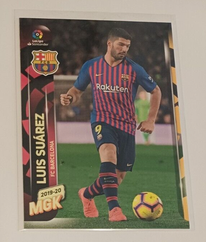 Carte Card n°71 Luis SUAREZ FC BARCELONA PANINI MEGACRACK LA LIGA 2019 ...