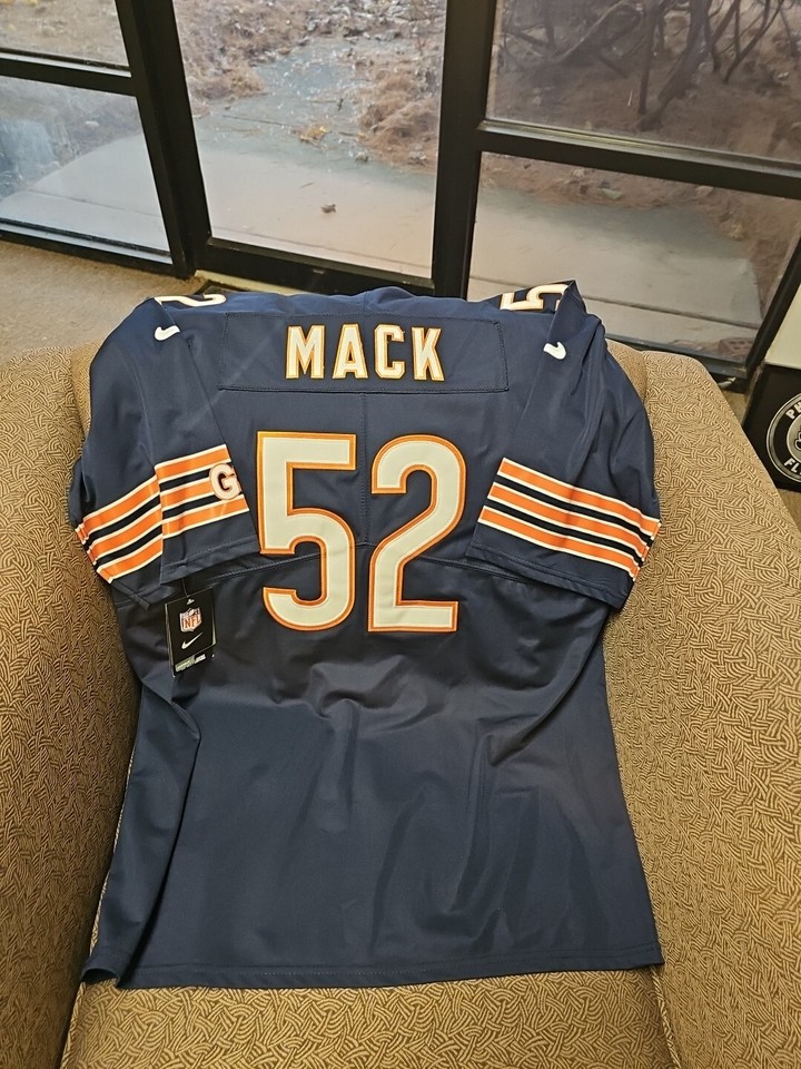 NEW W/Tags !!!! NFL NIKE ON FIELD Stitched JERSEY CHICAGO BEARS #52 ...