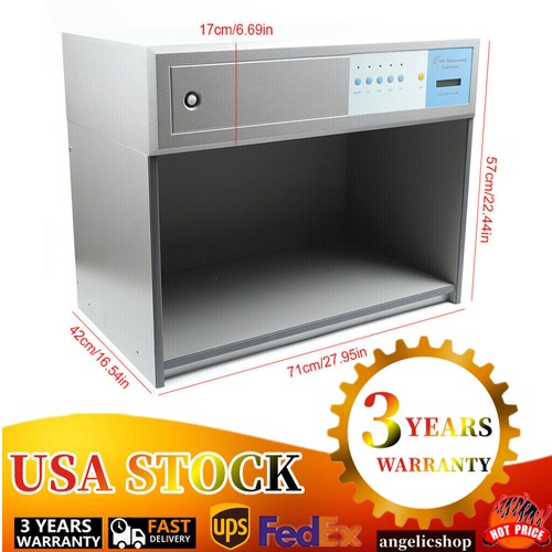 Light Booth for Matching Color Assessment Cabinet,Lab Color Matching ...