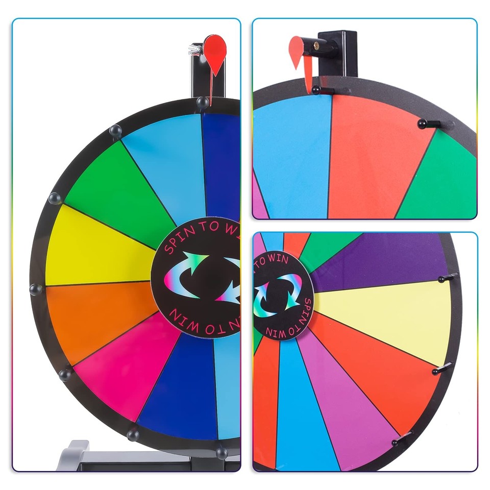 iElyiEsy Prize Wheel Pegs & Pointer Replacement Kit Carnival Wheel Pegs ...