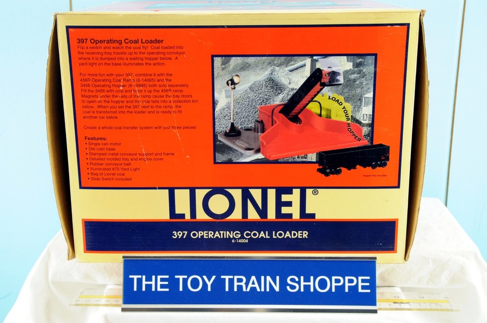 LIONEL 14004 397 OPERATING COAL LOADER. TESTED. EXC COND IN BOX. | eBay