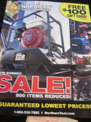 Northern Tool + Equipment Catalog 2018 Look Book Summer Sale Brand New ...