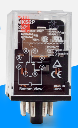 1PC NEW relay MKS2P AC220/AC110/AC24V/DC12V/DC6V | eBay