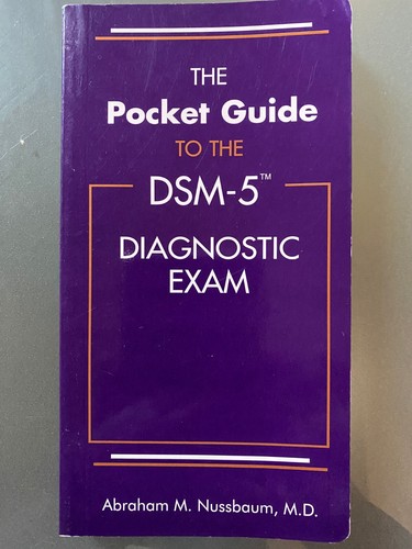 The Pocket Guide to the DSM-5® Diagnostic Exam BRAND NEW 9781585624669 ...