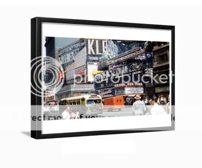 Times Square Simon Ackerman Clothes New York City 1951 Framed Photo | eBay