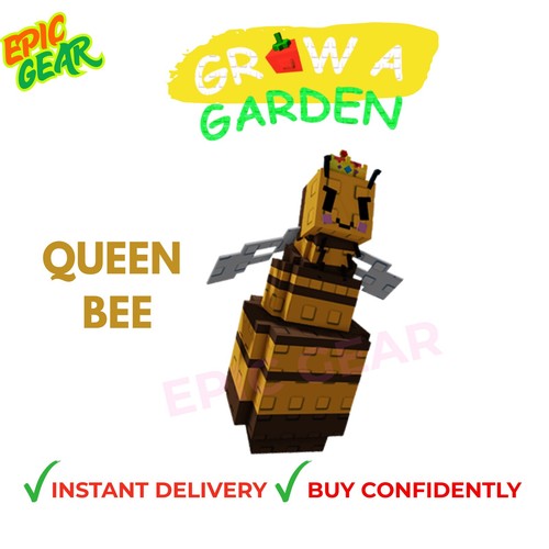 QUEEN BEE | CHEAPEST |🪴Grow a Garden ‼️FAST & EASY DELIVERY‼️ | eBay