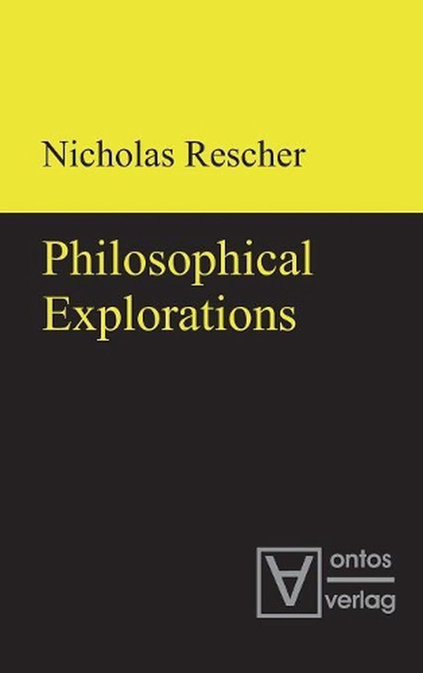 Philosophical Explorations by Nicholas Rescher (English) Hardcover Book ...