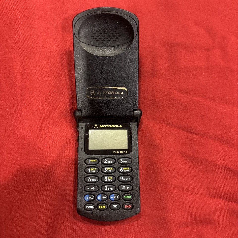 Rare Collectors Motorola Startac Flip Digital Cell Phone Star Tac ...
