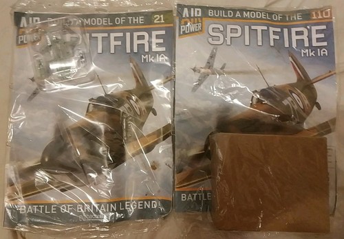 AIR POWER BUILD A SPITFIRE MK IA ISSUES: 21, 110 | eBay