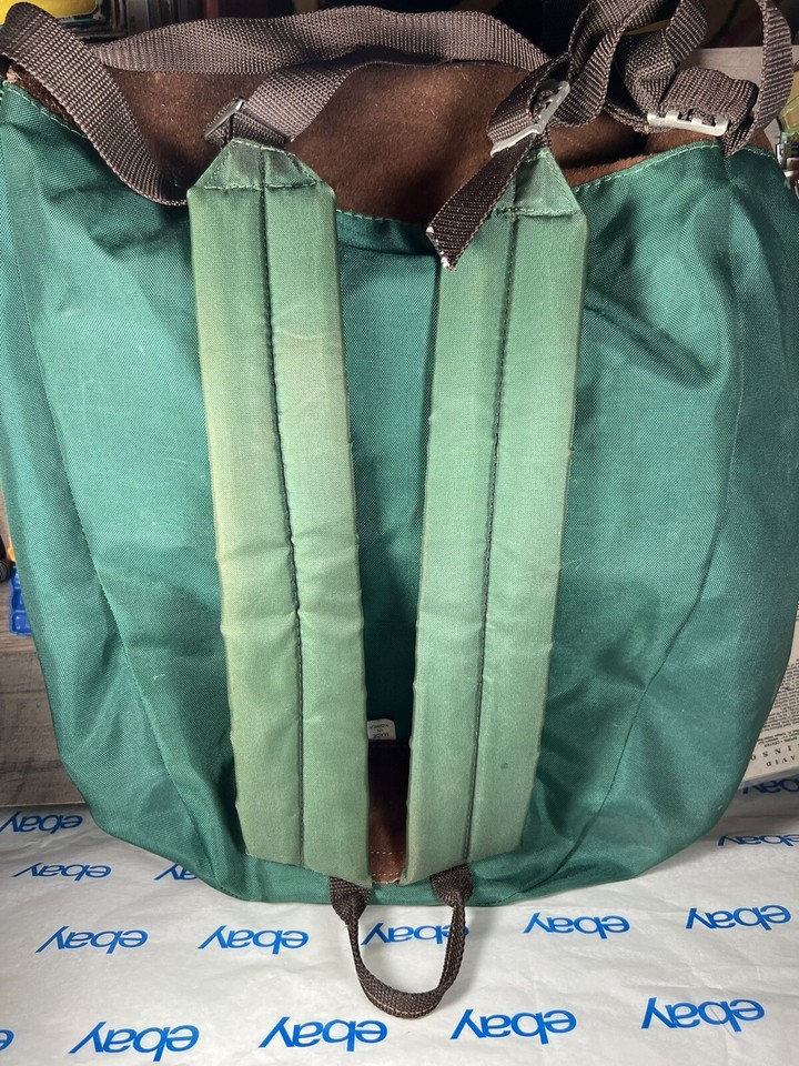 VINTAGE AMERICAN CAMPER GREEN BACKPACK 🎒 | eBay
