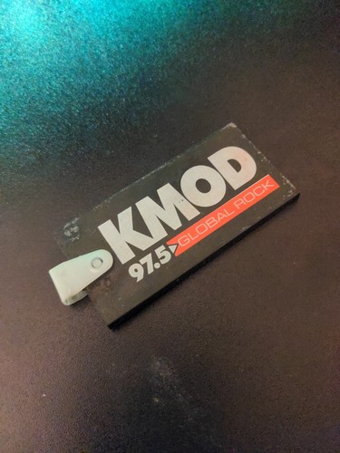 Vintage KMOD 97.5 Global Rock Rubber Keychain | eBay