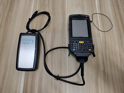 Motorola MC75A0 1D Barcode Scanner PDA w/ Unity Cradle Snap Cable ...