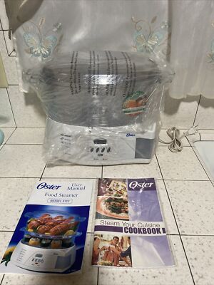 Oster 5712 Electronic 2-Tier 6.1-Quart Food Steamer NEW NO BOX ...