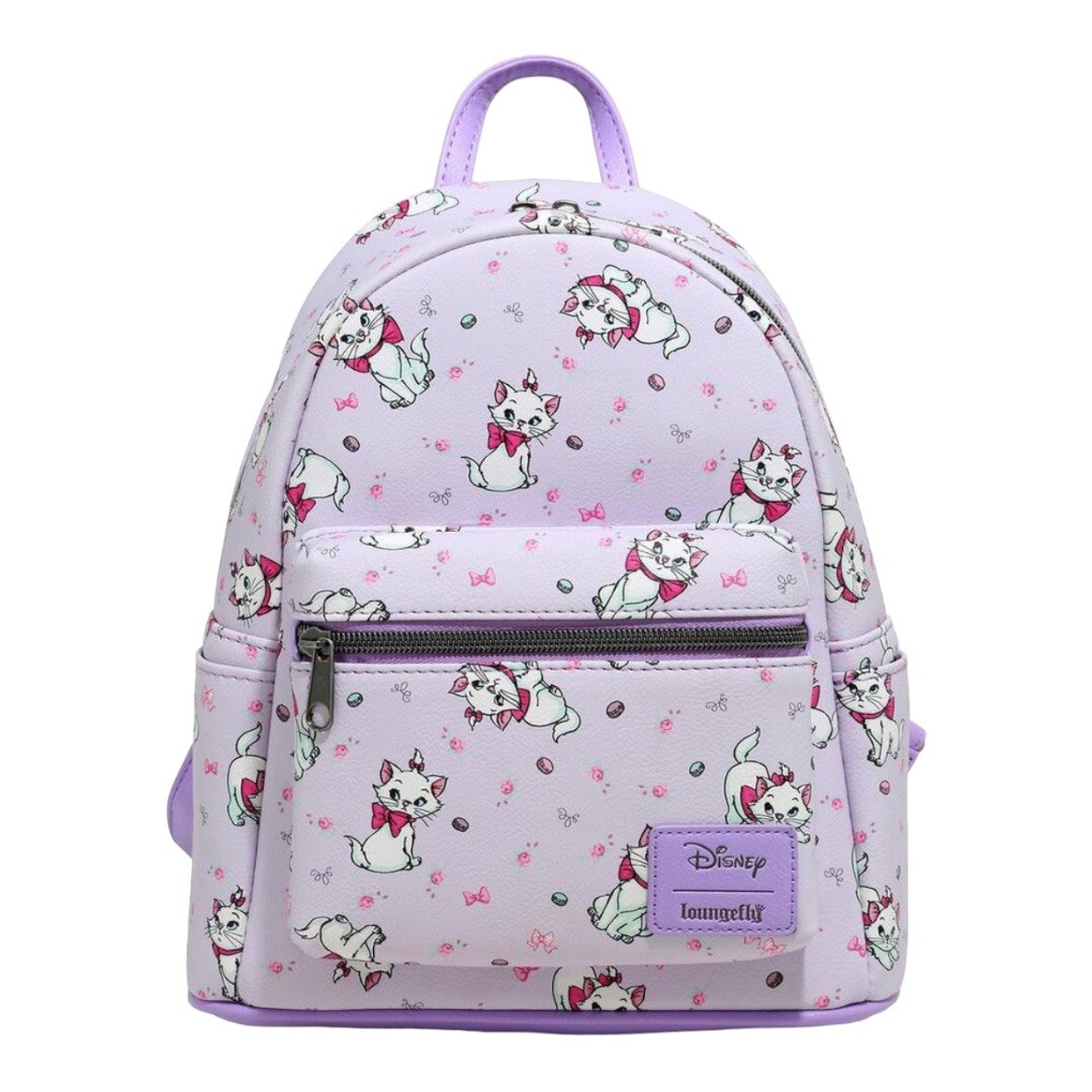 Loungefly NWT Disney The Aristocats Marie Mini Backpack Purple | eBay