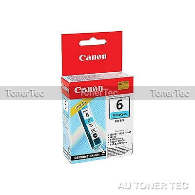 Canon Genuine BCI6PC PHOTO CYAN Ink Canon I905D/I9100/I950/I950D/I965 ...