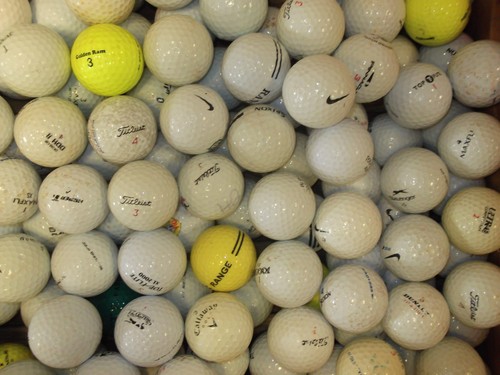 100 TITLEIST CALLAWAY SRIXON TOP FLITE WISLON TAYLORMADE PRACTICE GOLF ...