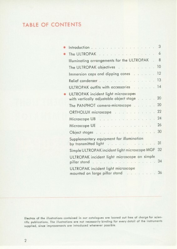 Leitz Microscope Ultropak Illuminator Manual PDF Document on CD | eBay