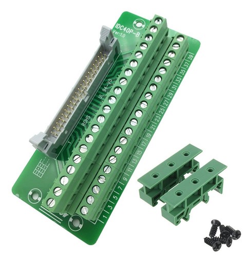 IDC40 2x20 Pins Male Header Breakout Board Terminal Block Connector ...