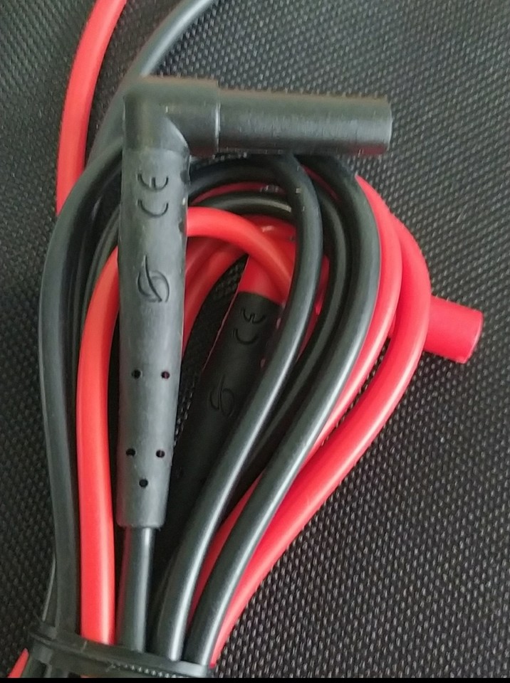 1pc SureGrip Silicone Test Leads Multimeter Silicone Extension Cable ...