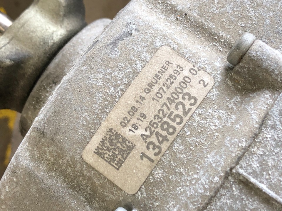 2015-2017 MERCEDES W205 C300 4MATIC 2.0L AWD TRANSMISSION +TRANSFER ...