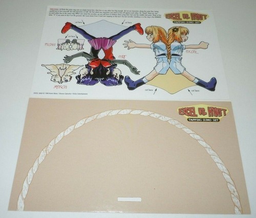 Excel Saga Tapping Sumo Set PROMO Anime vs Hyatt 1999 Game Puchuu ...