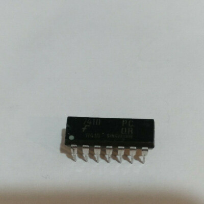 7410PC SN7410N 7410 SN7410 14P DIP TTL 1 chip New Old Stock USA 3 input ...