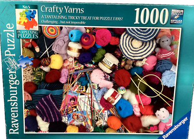 Ravensburger 1000 pc. Crafty Yarns by Greg Shephard 2015, jigsaw puzzle ...