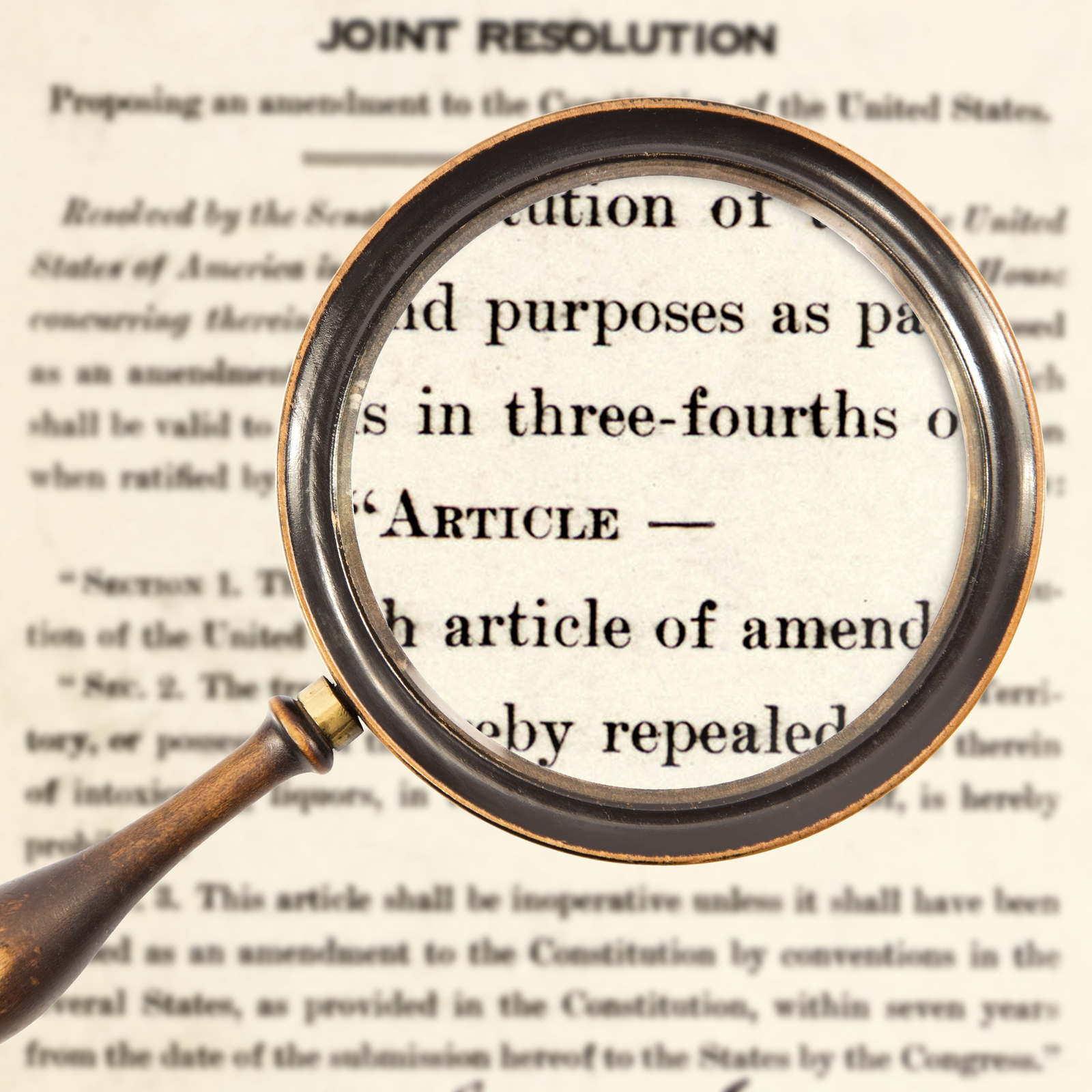 Repeal Of 21St Amendment Ending Prohibition, 1932 | eBay