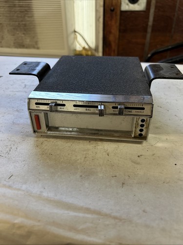 Working 8 Track Under dash Tape Player. Black In Color Brite Brothers ...