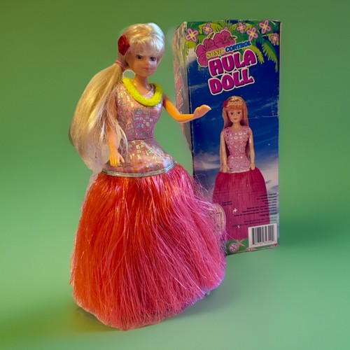 Rare Vintage Sonic Control Hula Doll In Original Box - Animated/Plays ...