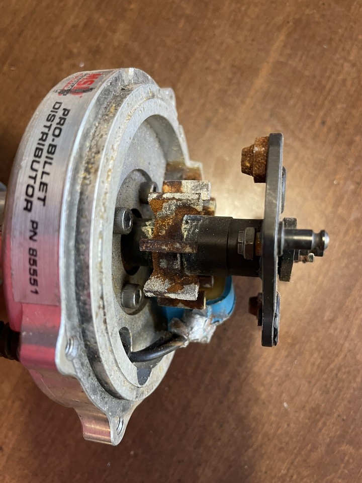 MSD 85551 Chevy SBC 350 BBC 454 Series Pro Billet Distributor MSD 85551 ...