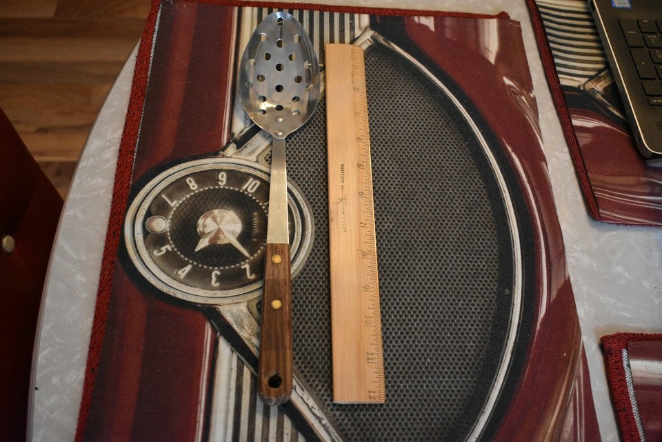 Vintage Robinson Cooking utensils Spatula Peeler Tongs Serving Fork USA ...