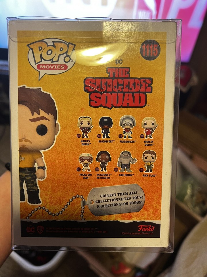 Funko Pop! Movies Rick Flag The Suicide Squad DC #1115 NIB with ...