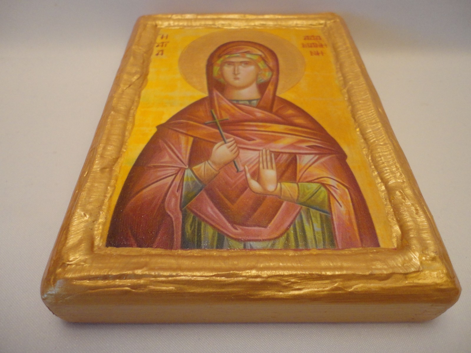 Saint Adamantine Agia Santa Adamantini Greek Eastern Orthodox Icon Art ...