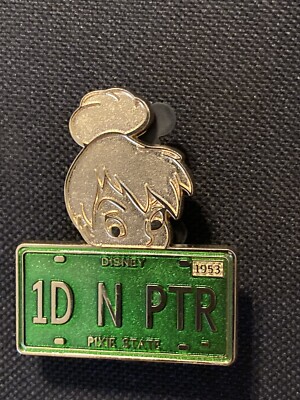 DISNEY CHARACTER LICENSE PLATE MYSTERY 1DNPTR TINKER BELL GOLD CHASER ...
