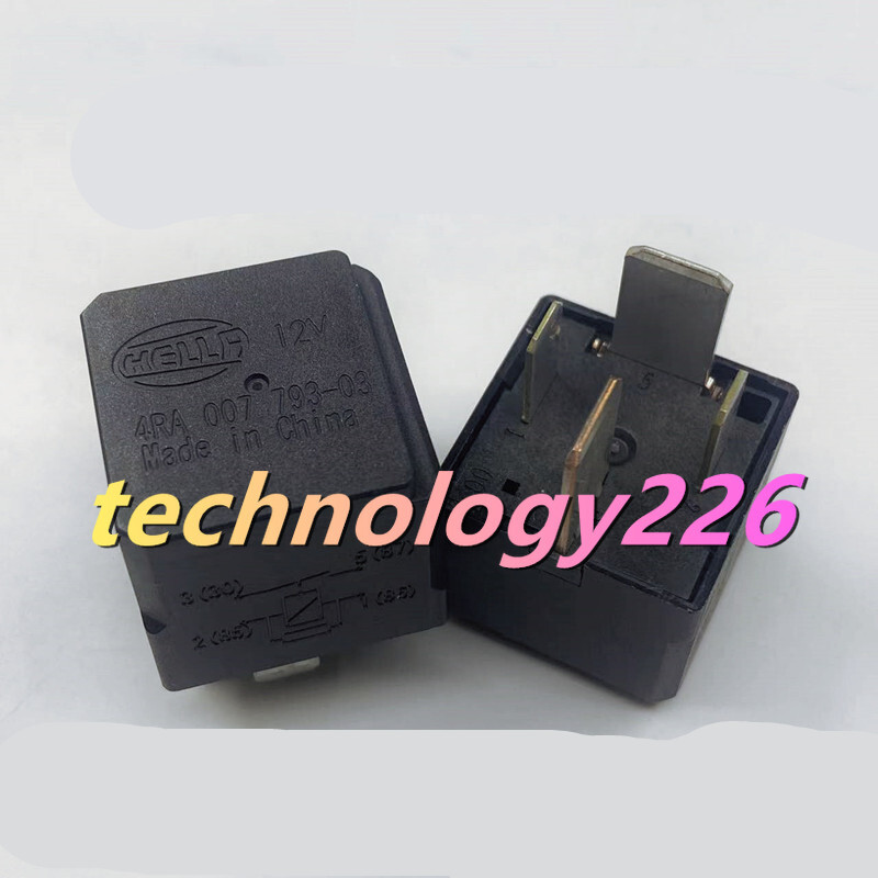 1PC NEW HELLA Automotive Relay 4RA 007 793-03 12V 70A Large wide feet # ...
