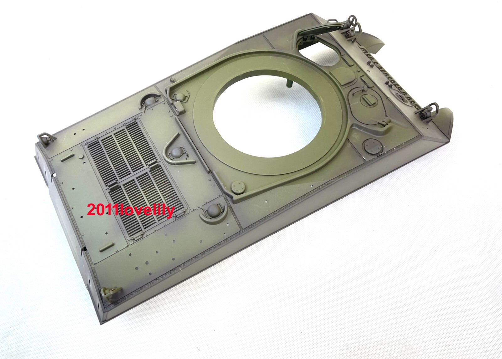 Heng Long 1/16 Sherman Tank Part Deck Chassis Gearbox Turret ( BB ...