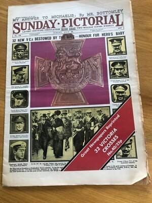 Sunday Pictorial Newspaper Sun July 22 1917 reprint No 124 | eBay