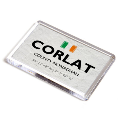 FRIDGE MAGNET - Corlat - County Monaghan - Ireland - Lat/Long | eBay UK