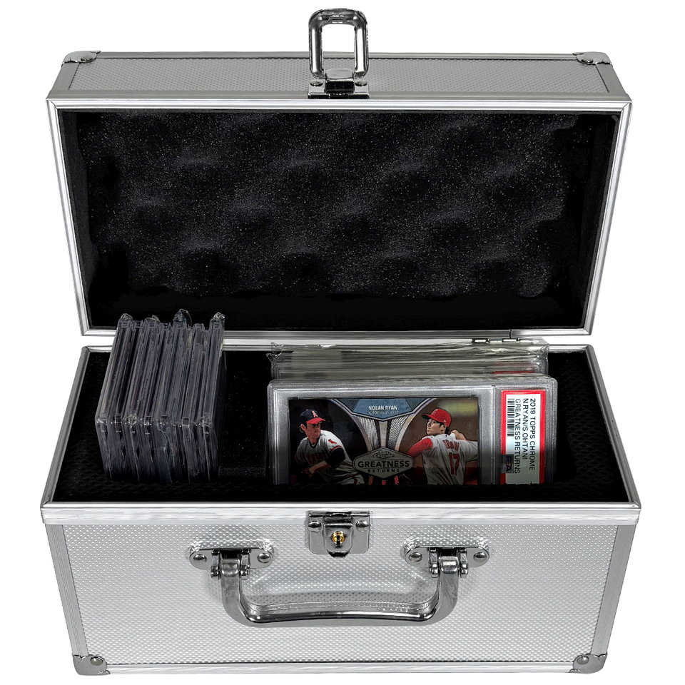 1 Row Trading Card Storage Case PSA Card Slab Box for 32+ Graded Sports ...