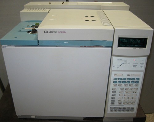 AGILENT HP 6890 SERIES GC G1530A FID AND HT750 SIMDIS ASTM D2887 D6352 ...