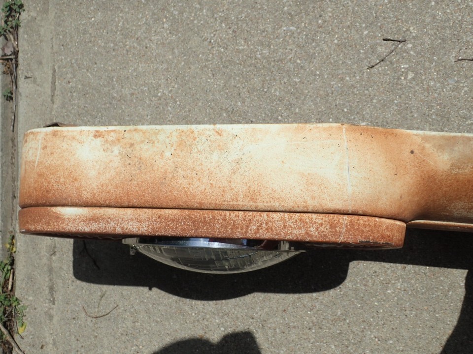 1962-63 Chevy C60 truck grille assembly with headlight assemblies, nice ...