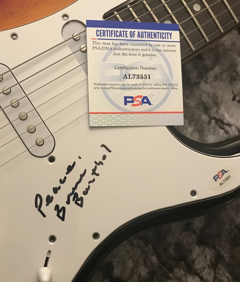 PSA Country Joe & the Fish BRUCE BARTHOL Signed Electric Guitar COA ...