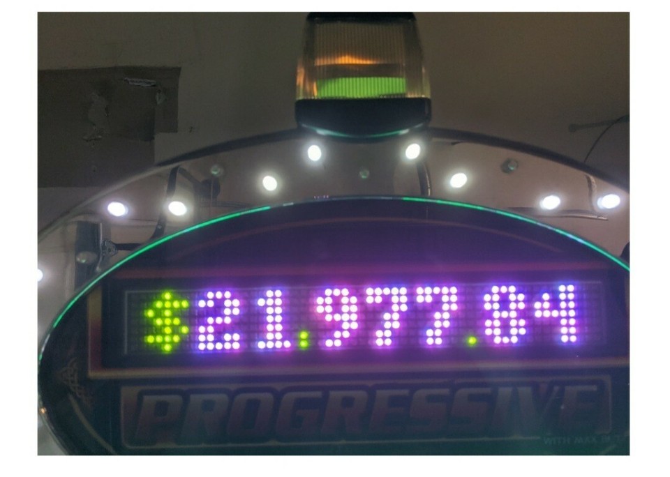 WMS BB1 BB2 BB3 SLOT METER EMULATOR BOARD / HARNESS PROGRESSIVE UP TO 6 ...