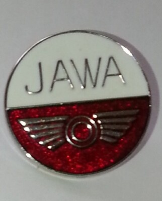JAWA ENAMEL LAPEL PIN BADGE CAP BADGE | eBay UK