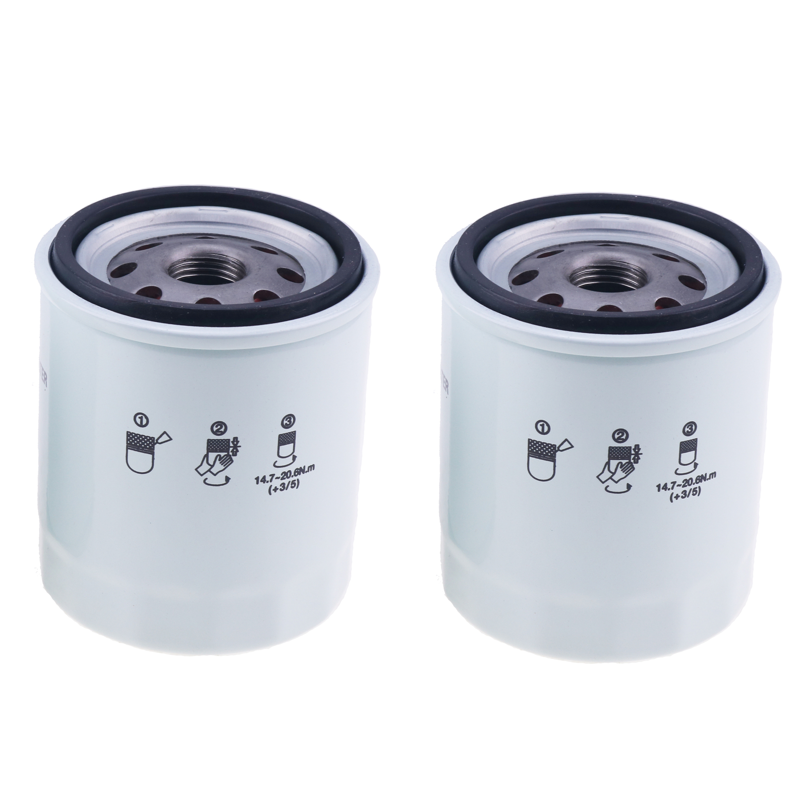 3X Engine Oil Filter For Fleetguard LF3338 For BMW M3 318i 320i AUDI ...