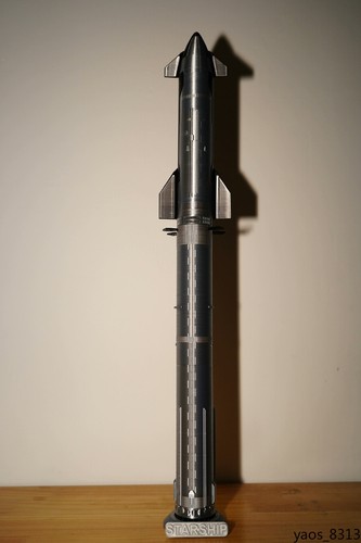 1:200 SpaceX Starship Super Heavy Propulsion Rocket Model | eBay